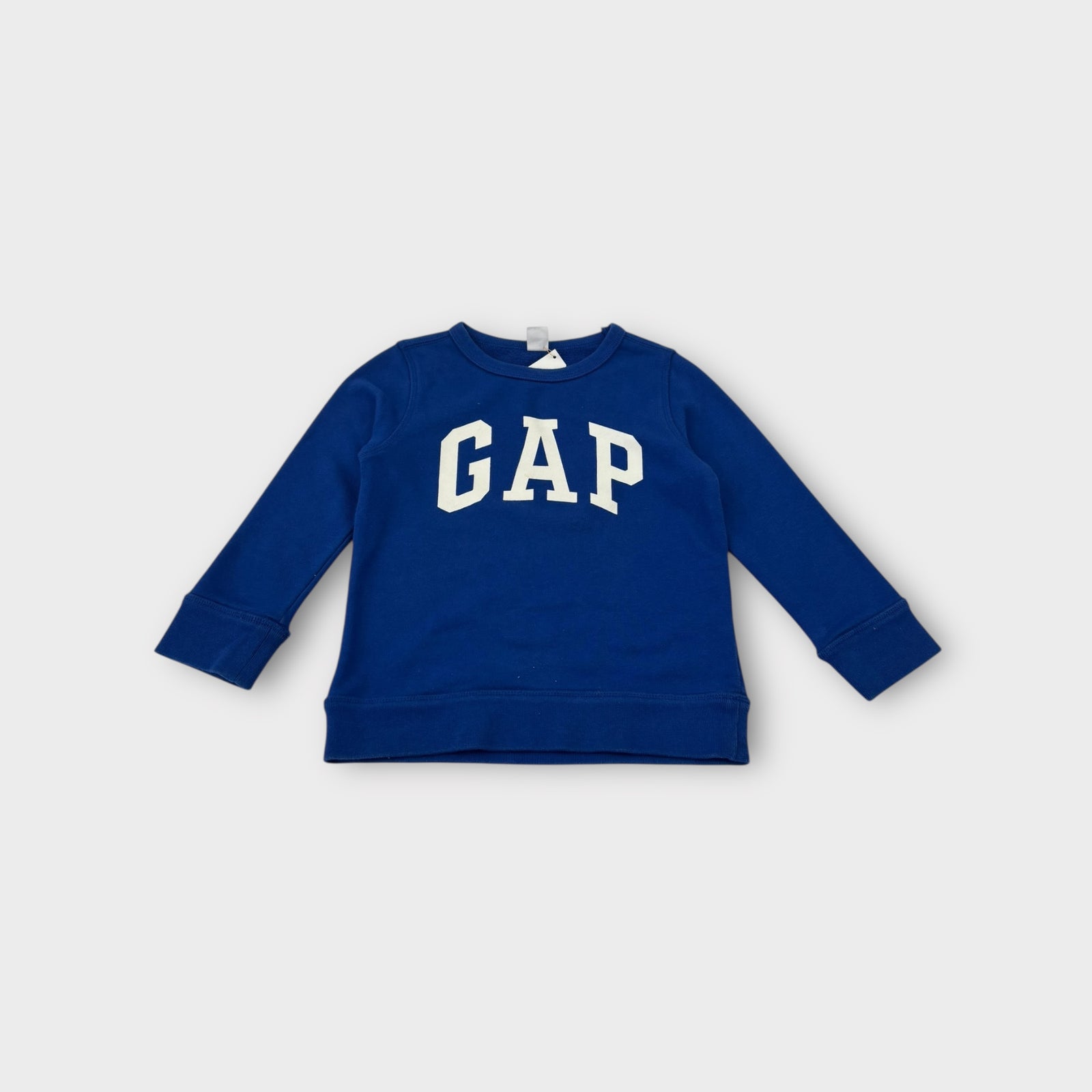 Baby Gap Blue Logo Jumper, Size 4 – To The Moon Kids